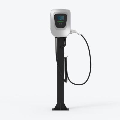 China Residential EV Charger Type 2 7kW 11kW Single Phase 220V 32A Home Wallbox with LCD Display for sale