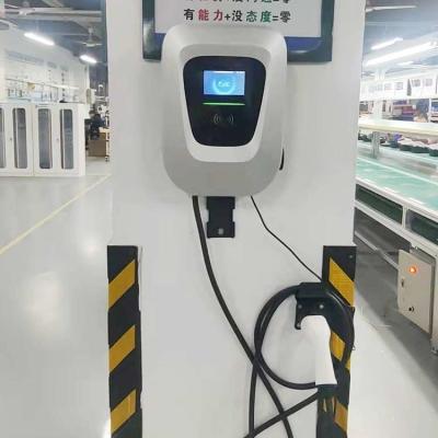 China OCPP Level 2 EV Charger 7kW 22kW AC Wallbox J1772 Type 2 Home Charger for sale