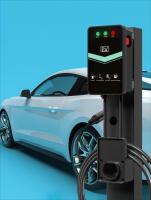 China Smart EV Home Wall Box Charger 32A 7kW Type 1 2 AC European Plug and Play for sale