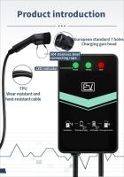 China Smart EV Home Wall Box Charger 32A 7kW Type 1 2 AC European Plug and Play for sale