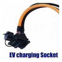 China SAE J1772 EV Charger Socket with Cable 50A AC 250V for Electric Vehicle Car for sale