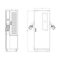 China Commercial DC EV Charging Station 160kW 80kW CCS Type 2 Type 1 Fast Charger for sale
