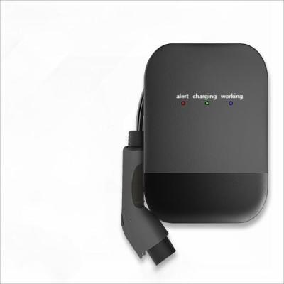 China EVCOME 7kW 220V 32A EV Wall Box Charging Station with RFID Type 1 Type 2 GBT CE UKCA SAA ROHS for sale