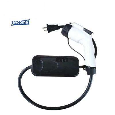 China Portable Type 2 EV Charger Mode 2 3.5kW 7kW 16A 32A for Electric Vehicle Car for sale