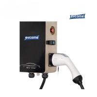 China Type 2 EV Charger 7kW AC Electric Vehicle Charging Station Wall Mounted IP54 Single Gun for sale