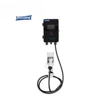 China Level 2 Mode 2 EV Charger Station 7kW 14kW Single Gun Type 2 Electric Vehicle Car Charger for sale