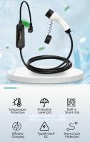China Residential Level 2 EV Charger 16A 3.5kW Portable Type 2 J1772 Electric Vehicle Charger for sale