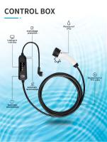 China Residential Level 2 EV Charger 16A 3.5kW Portable Type 2 J1772 Electric Vehicle Charger for sale