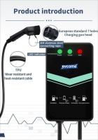 China 7kW Wall Mounted EV Charger Type 2 IEC Certified Residential Fast Charging Station for sale
