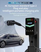 China 7kW Wall Mounted EV Charger Type 2 IEC Certified Residential Fast Charging Station for sale