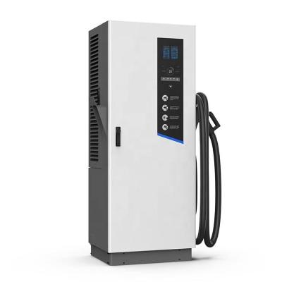 China IEC 61851-1 Mode 3 DC EV Fast Charging Station 80kW CCS2 250A Commercial Charger for sale