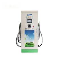 China Electric EV 3 Phase DC Smart Car Charger 120kW Type 2 Floor Standing for sale