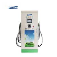 China Electric EV 3 Phase DC Smart Car Charger 120kW Type 2 Floor Standing for sale