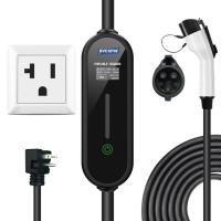 China Portable Level 2 EV Charger 7kW 32A NEMA 14-50 Electric Car Charging Box for sale