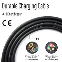 China EVCOME 7kW AC Wallbox EV Charger 32A Type 2 IEC 62196 with 5m Cable Plug and Play for sale