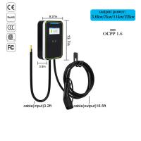 China EVCOME EV-HW Wall Box EV Charger 32A 22kW with OCPP 1.6 Payment Features for sale