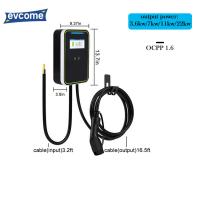 China EVCOME EV-HW Wall Box EV Charger 32A 22kW with OCPP 1.6 Payment Features for sale