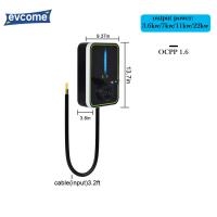 China OCPP 1.6 EV Wallbox Charger 22kW Type 2 with Payment System IP65 for sale
