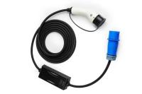 China Portable EV Charger 220V 7KW 32A Adjustable Current with Type 1 Type 2 GBT Connector for sale