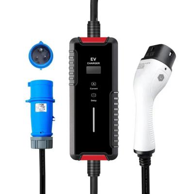 China EVCOME Portable EV Charger 7kW 32A Adjustable with Type 1 Type 2 GBT Connectors for sale