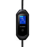 China EVCOME Portable EV Charger 220V 3.5KW 7KW Adjustable 16A with SAE J1772 IEC 62196 GBT 20234 for sale