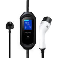 China EVCOME Portable EV Charger 220V 3.5KW 7KW Adjustable 16A with SAE J1772 IEC 62196 GBT 20234 for sale