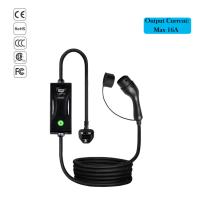 China EVCOME Portable EV Charging Station 220V 16A Adjustable 5m Cable with OEM ODM for sale