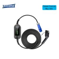 China Portable EV Charger 3.5KW 7KW 11KW Adjustable 32A 5M Cable OEM ODM for sale