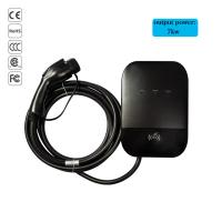 China EVCOME 7kW 220V 32A EV Wall Box Charging Station with RFID Type 1 Type 2 GBT CE UKCA SAA ROHS for sale
