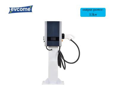 China EVCOME 15kW 220V Wall Box DC EV Charger CCS1 CCS2 GBT CHAdeMo Custom Plug APP RFID for sale