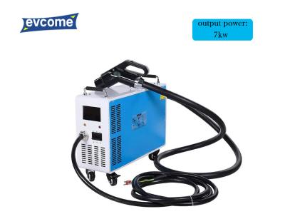 China EVCOME Portable DC EV Charger 7KW 20A 220V-750V with CCS1 CCS2 GBT CHAdeMO for sale