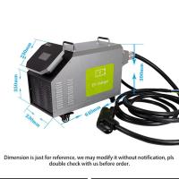 China EVCOME 30kW 100A DC Portable EV Charger CCS1 CCS2 GBT CHAdeMo Plug Customizable for sale
