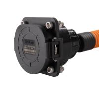China EVCOME Type 2 IEC 62196 EV Charger Socket 250V 480V 32A 3 Phase Without Cable OEM ODM for sale