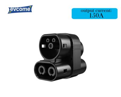 China EVCOME CCS1 to CCS2 Adapter 1000V DC 150A EV Charger Connector OEM ODM for sale
