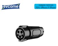 China EVCOME Type 1 to Type 2 EV Adapter 32A 1 Phase 3 Phase Charging Connector CE UKCA ROHS for sale