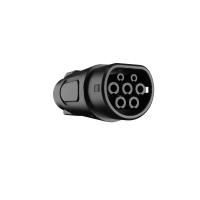 China EVCOME Type 1 to Type 2 EV Adapter 32A 1 Phase 3 Phase Charging Connector CE UKCA ROHS for sale