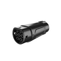 China EVCOME Type 1 to Type 2 EV Adapter 32A 1 Phase 3 Phase Charging Connector CE UKCA ROHS for sale