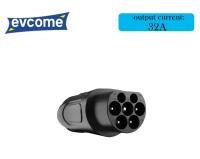 China EVCOME Type 2 IEC 62196 to Type 1 SAE J1772 Adapter 250V 32A EV Charger Connector CE UKCA for sale