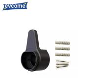 China EVCOME Type 2 EV Charger Cable Holder Holster Dock 70mm ABS Wallbox Connector for sale
