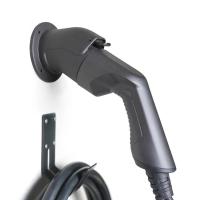 China EVCOME Type 2 EV Charger Cable Holder Holster Dock 70mm ABS Wallbox Connector for sale