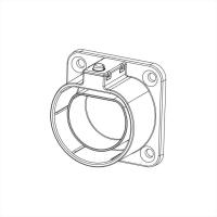 China EVCOME Type 2 EV Charger Cable Holder Holster Dock 70mm ABS Wallbox Connector for sale