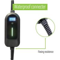 China Portable EV Charger 220V 7KW Max 32A with SAE J1772 and GBT 20234 Connectors for sale