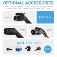China Portable EV Charger 11kW 16A Three Phase with Type 2 Connector OEM ODM for sale