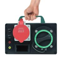 China Portable EV Charger Tester with Type 2 Socket 230V AC Charging Pile Simulator for European Standard for sale