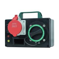 China Portable EV Charger Tester with Type 2 Socket 230V AC Charging Pile Simulator for European Standard for sale
