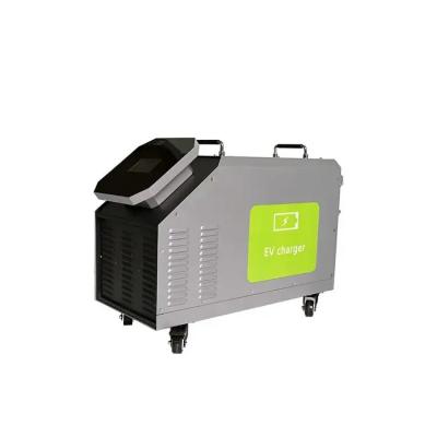 China 7kW DC Portable EV Charger 200-750V 20A 3in1 CCS CHAdeMO GB/T Fast Charger for sale