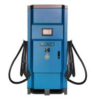 China 120kW DC Fast EV Charger CCS2 CHAdeMO 3 Phase 380V AC Input Electric Vehicle Charging Station for sale