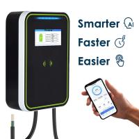 China EVCOME AC Wallbox EV Charger 7kW 32A with App WiFi RFID SAE J1772 IEC 62196 PC Body for sale