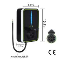 China EVCOME AC Wallbox EV Charger 7kW 22kW with APP RFID WiFi Type 1 Type 2 GBT for sale