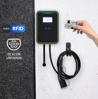 China EVCOME 7kW EV Wallbox Charger with LCD Screen IP65 Type 2 32A for sale